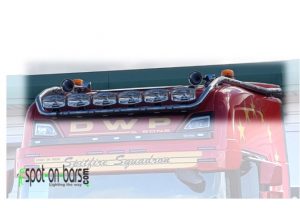 Scania Next Generation HYDRA roof bar - Spot On Truck Bars