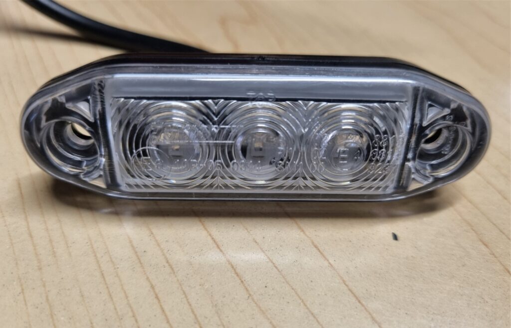 Lucidity Flush mount LED marker light - WHITE - Spot On Truck Bars