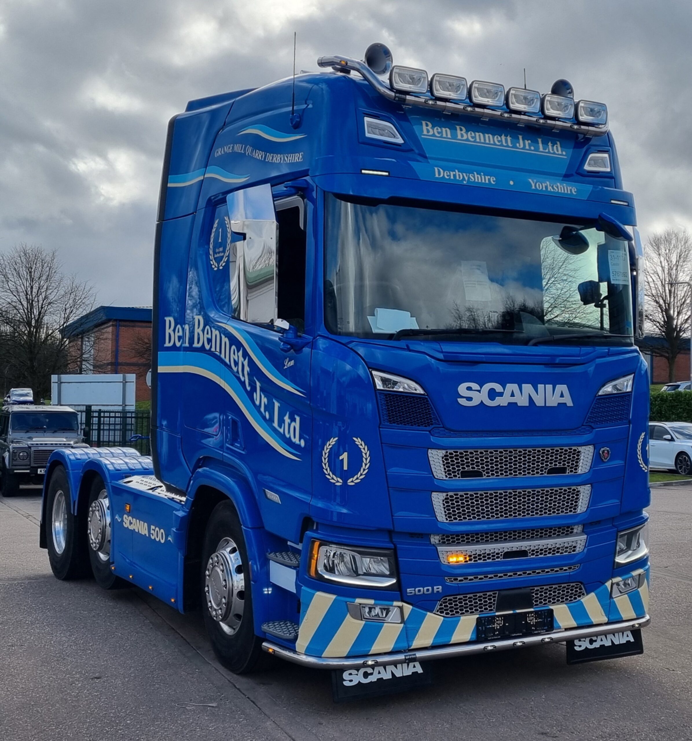 Ben Bennett Jr Scanias - Spot On Truck Bars