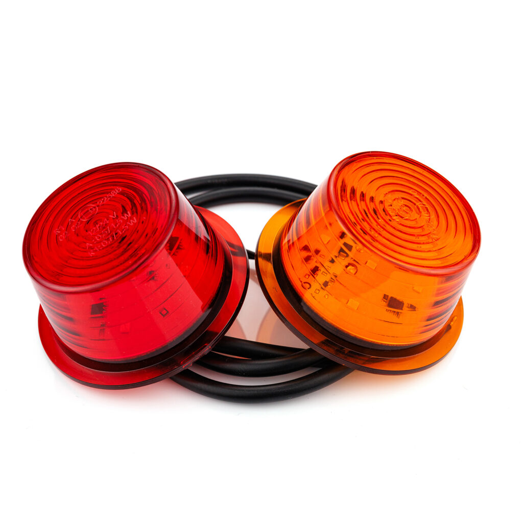 Horpol Red & Amber twin led module for rubber arm marker light - Spot ...